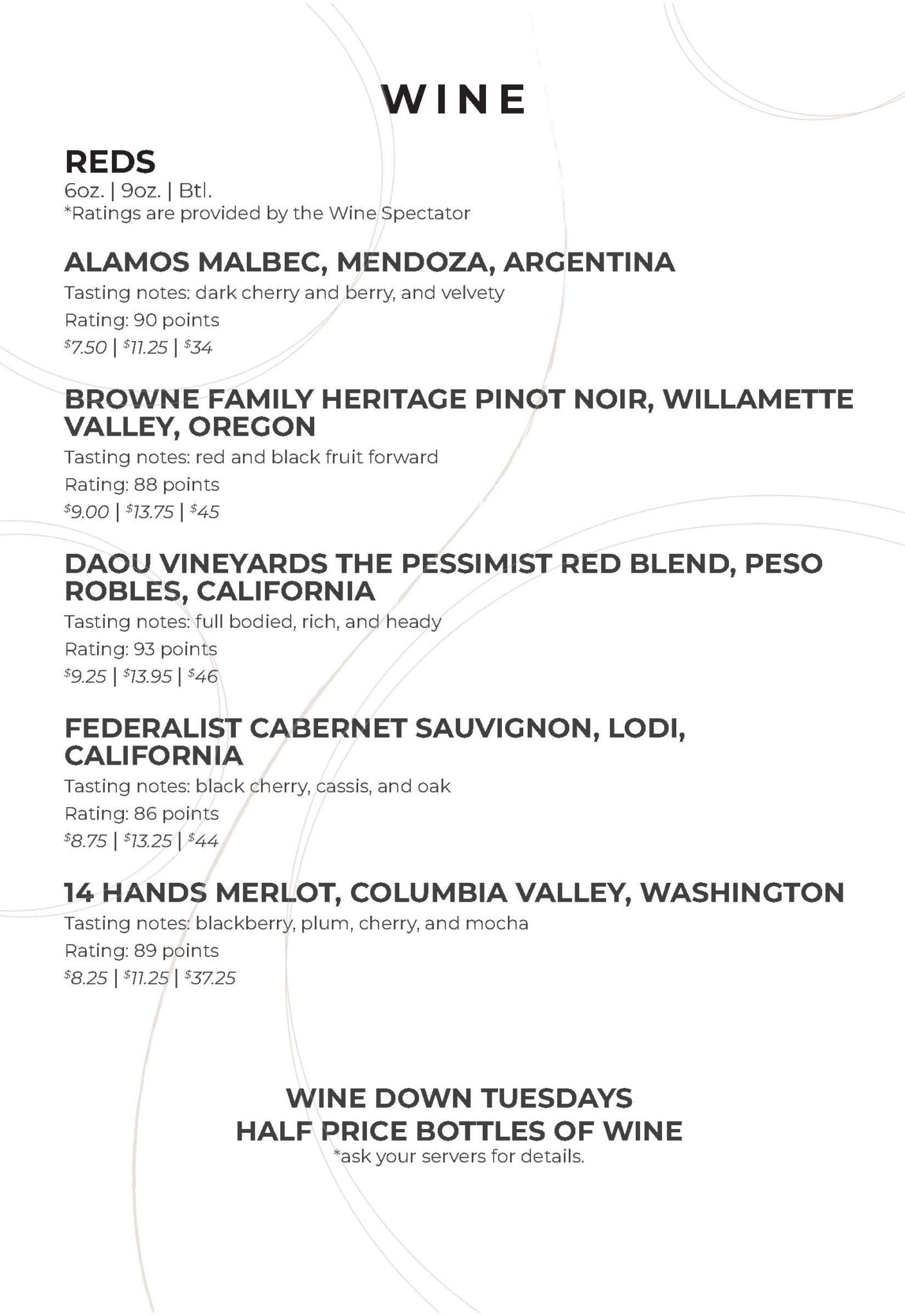 Houlihans Menu - I Hotel and Illinois Conference Center