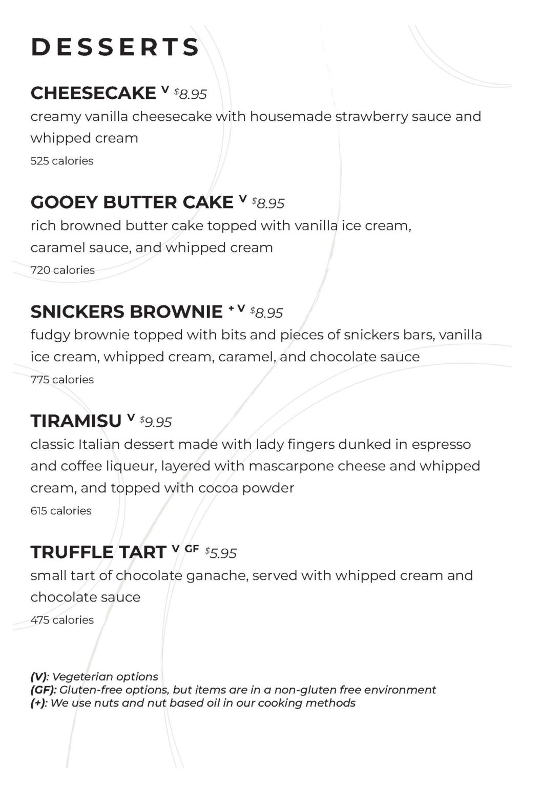Houlihans Menu - I Hotel and Illinois Conference Center